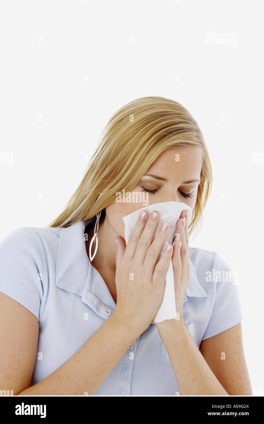 Catarrhe nasal Banque de photographies et d’images à haute résolution ...