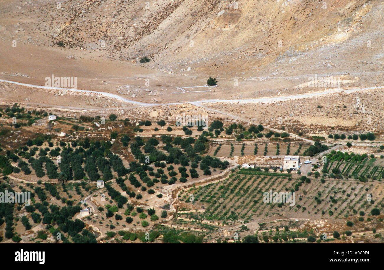 La Jordanie sur le Mont Nébo où Moïse a vu la Terre Sainte Mémorial de ...
