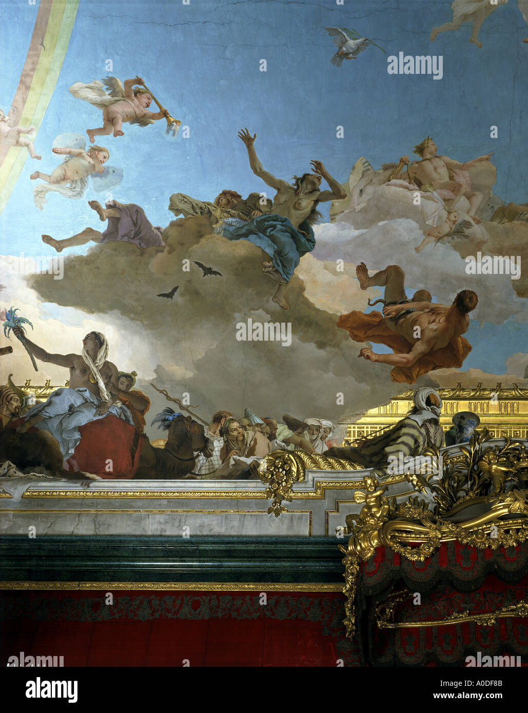 Tiepolo Detail Banque d'image et photos - Alamy