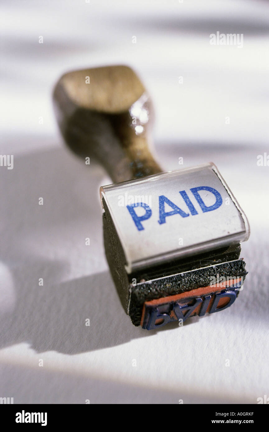 Payé stamp Banque de photographies et d’images à haute résolution - Alamy