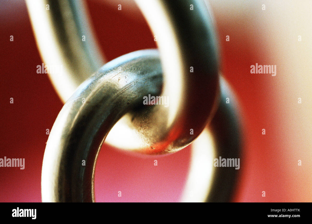 Ensemble lien symbolique symbole détail close up Photo Stock - Alamy