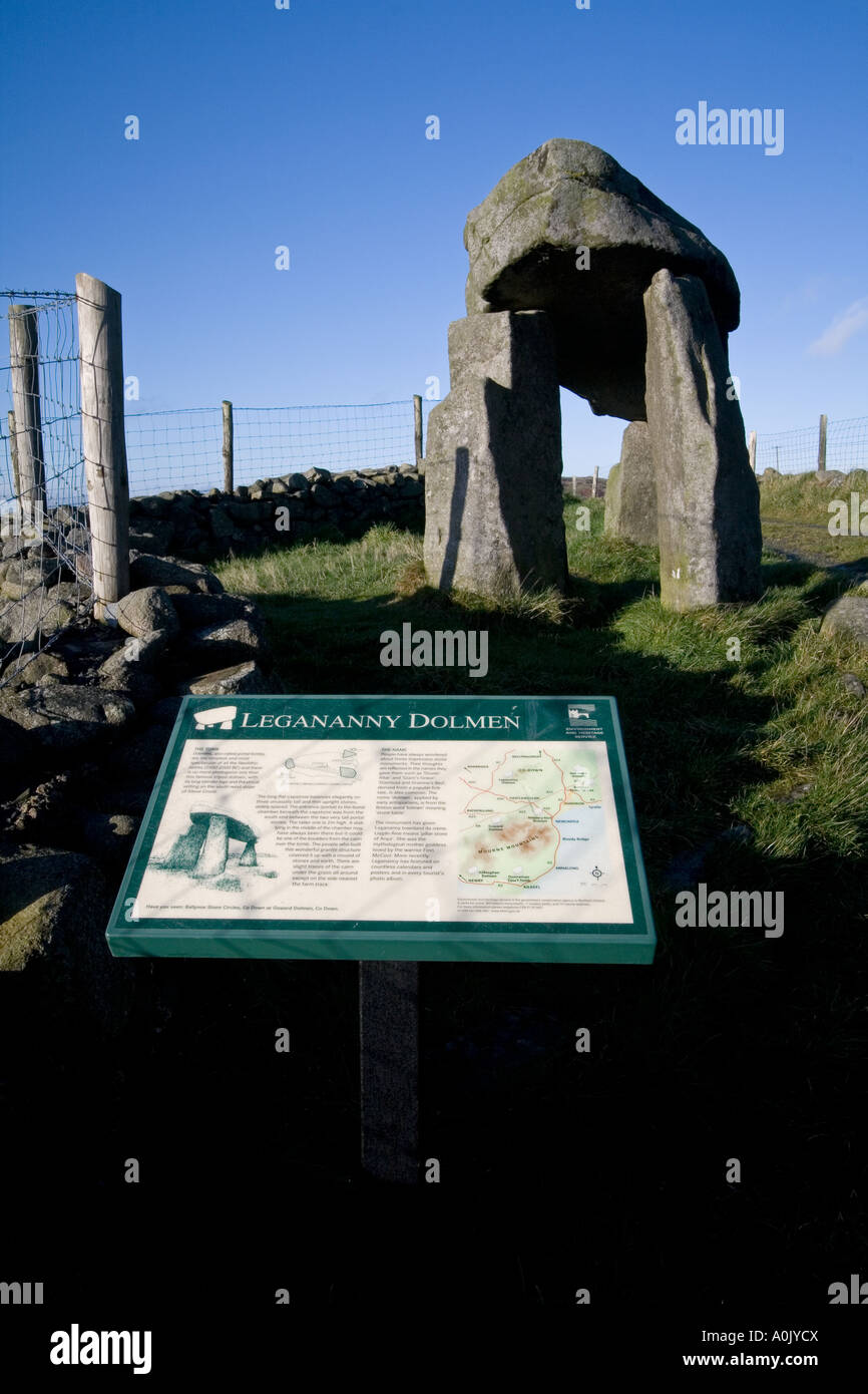Legananny dolmen Banque de photographies et d’images à haute résolution ...