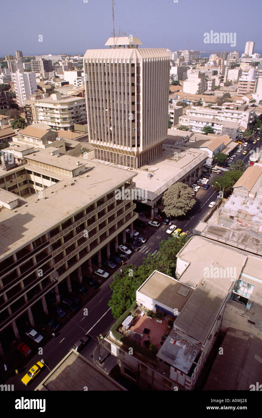 Le centre-ville de Dakar Sénégal sommaire Photo Stock - Alamy