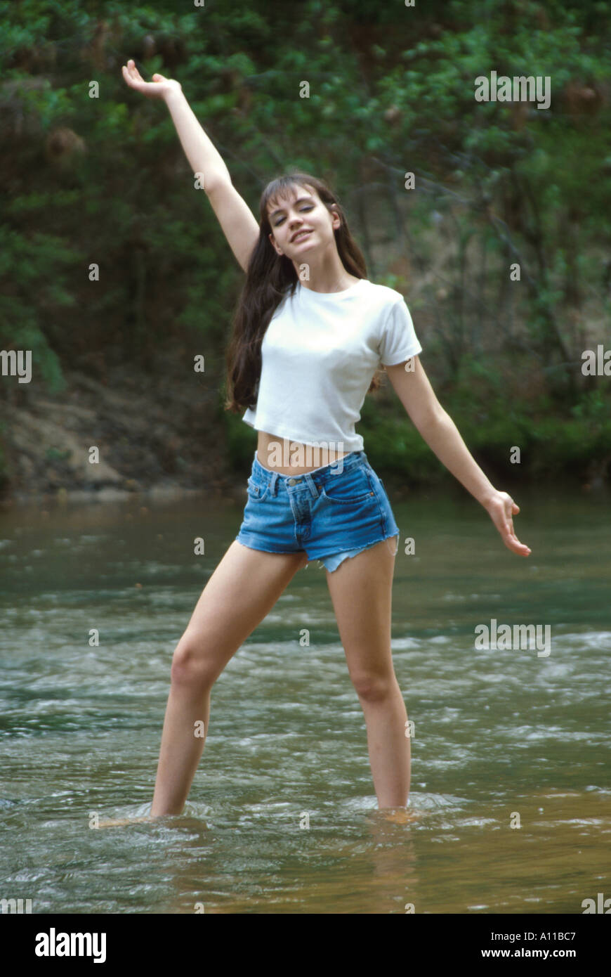 Marilyn Ball Teen Model Photo Stock - Alamy