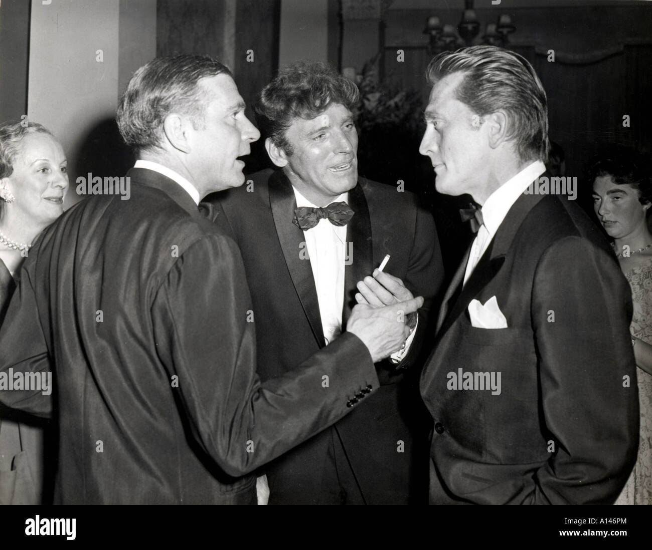Kirk Douglas Et Burt Lancaster Banque De Photographies Et Dimages à