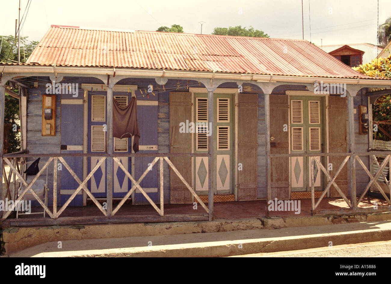 Guadeloupe creole architecture Banque de photographies et d’images à ...