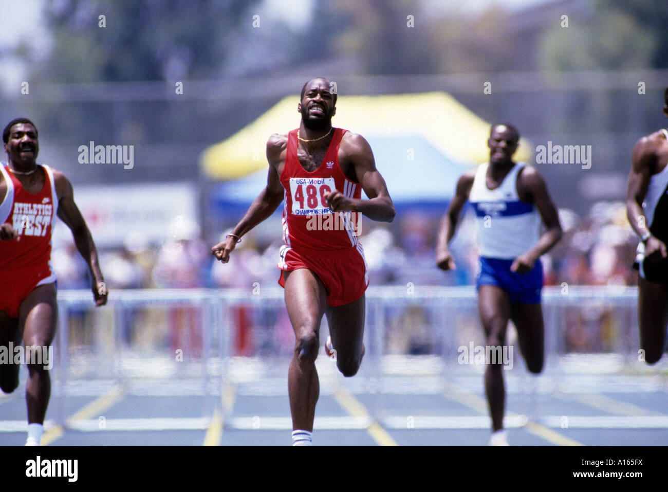 Edwin moses Banque de photographies et d’images à haute résolution - Alamy