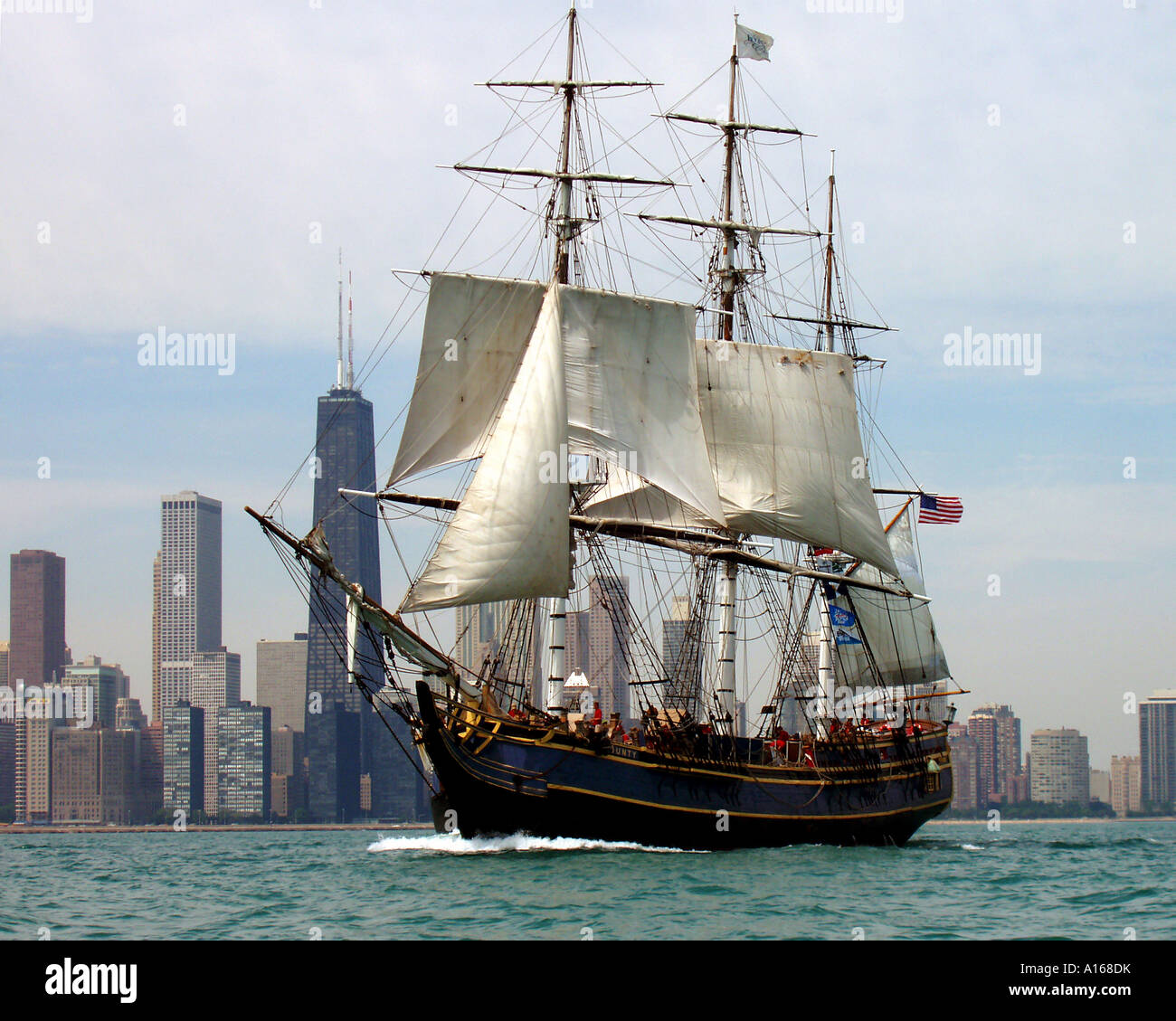 Stern hms bounty tall ship Banque de photographies et d’images à haute ...