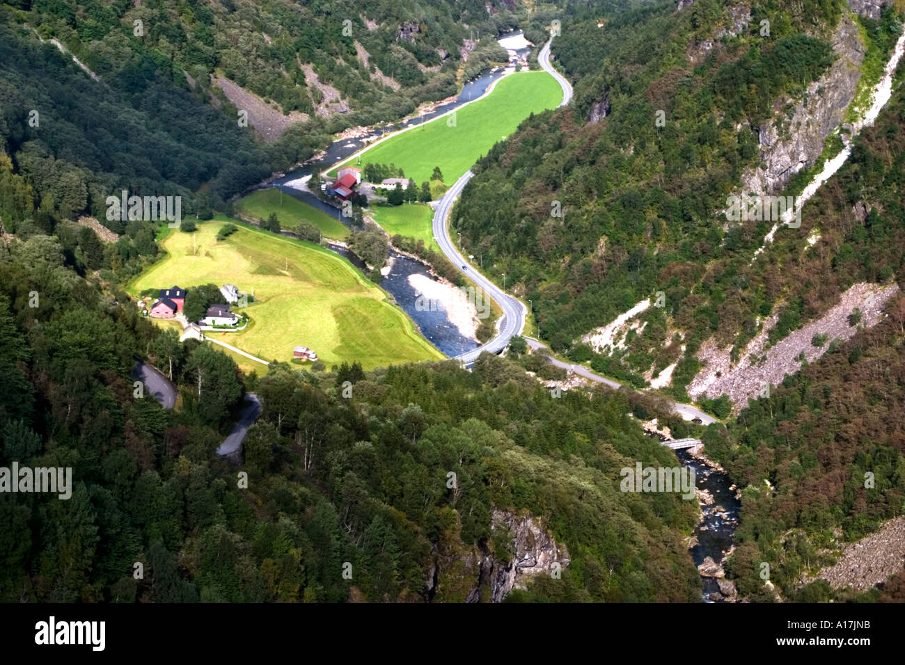 Stalheim norway Banque de photographies et d’images à haute résolution ...