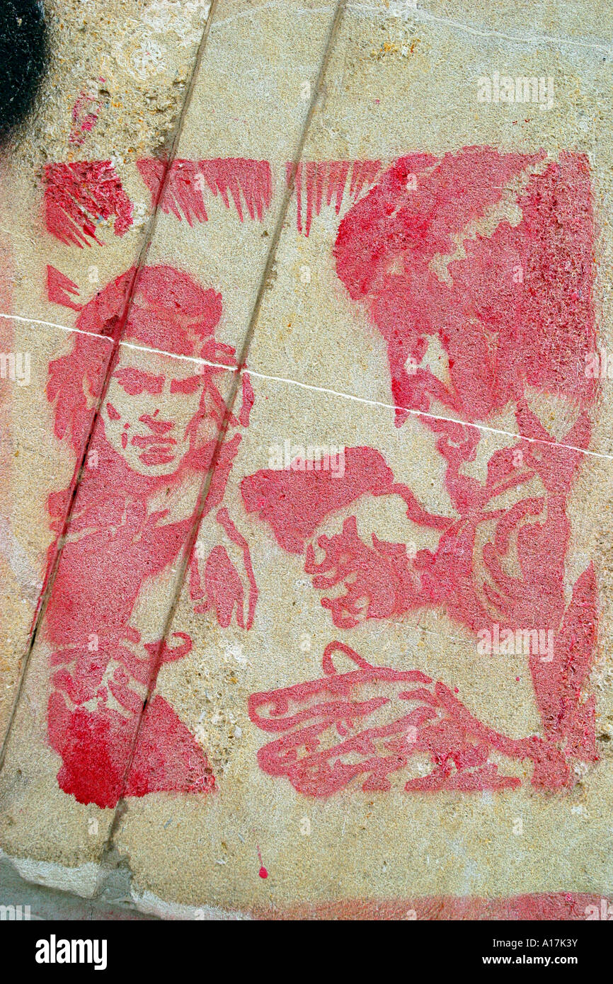 L'art est une arme graffiti Banque de photographies et d’images à haute ...