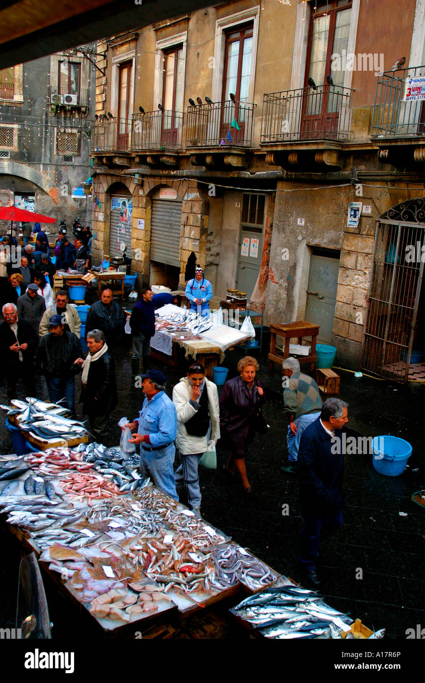Marchés aux poissons en sicile Banque de photographies et d’images à ...