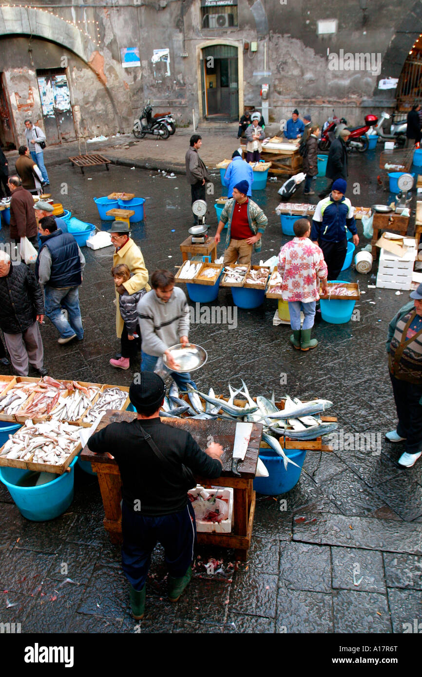Marchés aux poissons en sicile Banque de photographies et d’images à ...