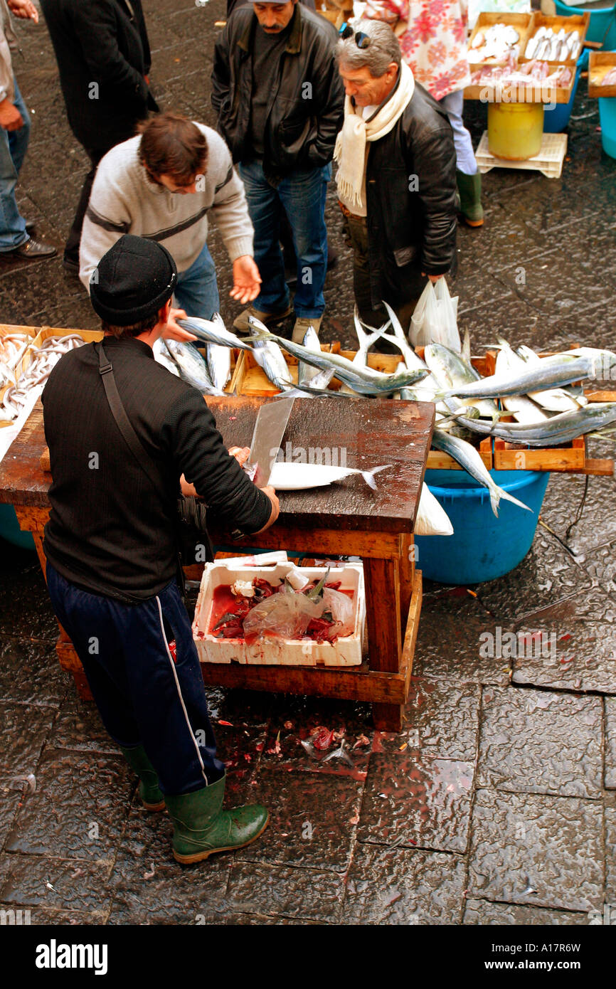Marchés aux poissons en sicile Banque de photographies et d’images à ...
