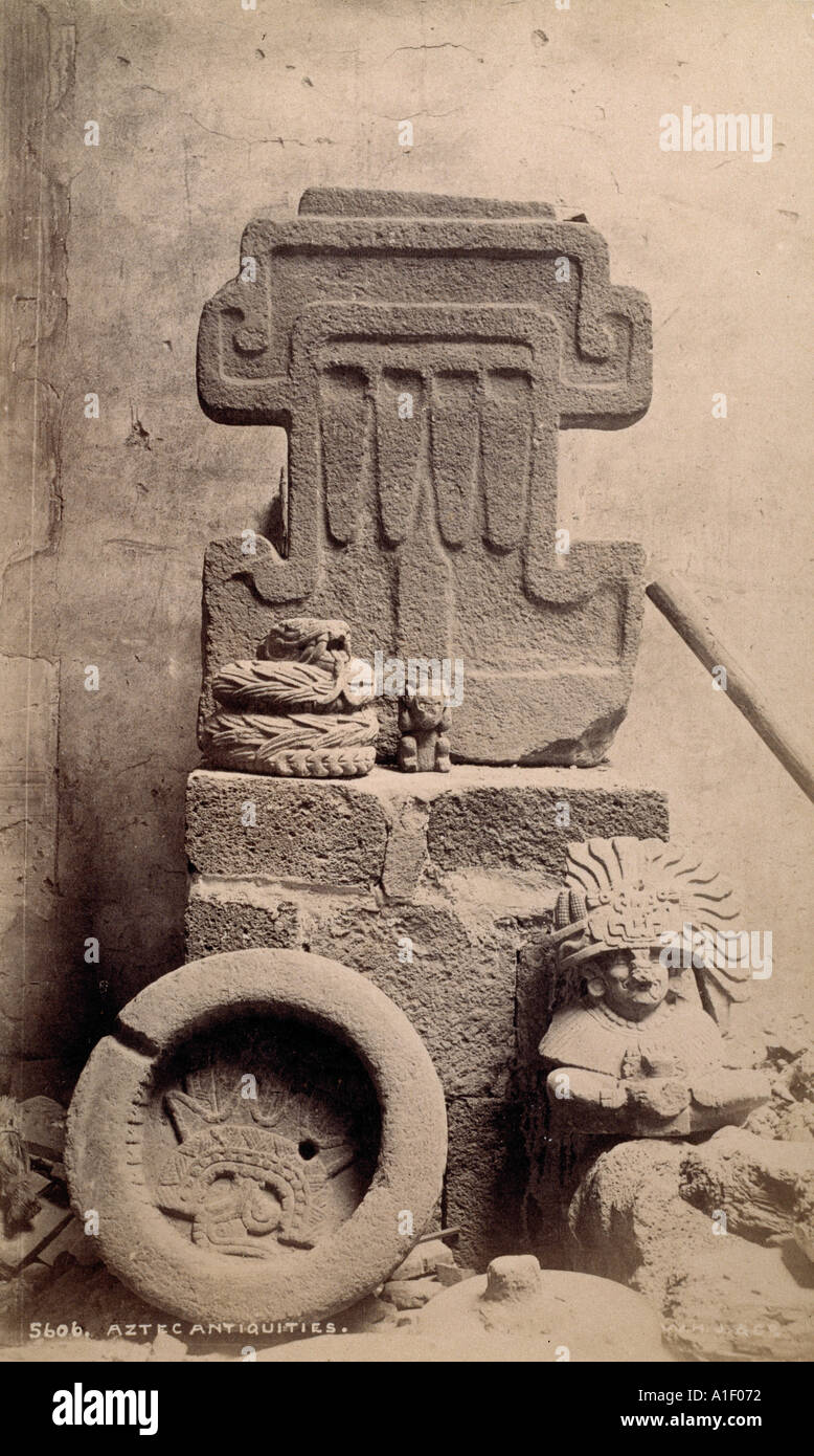 Aztec Gods Art Banque d'image et photos - Alamy