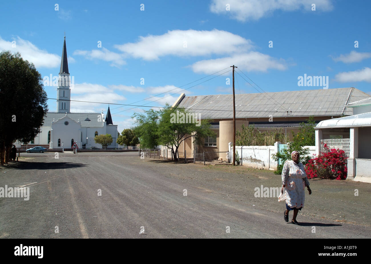 Karoo ville de Aberdeen près de Graaff Reinet Eastern Cape Afrique du ...