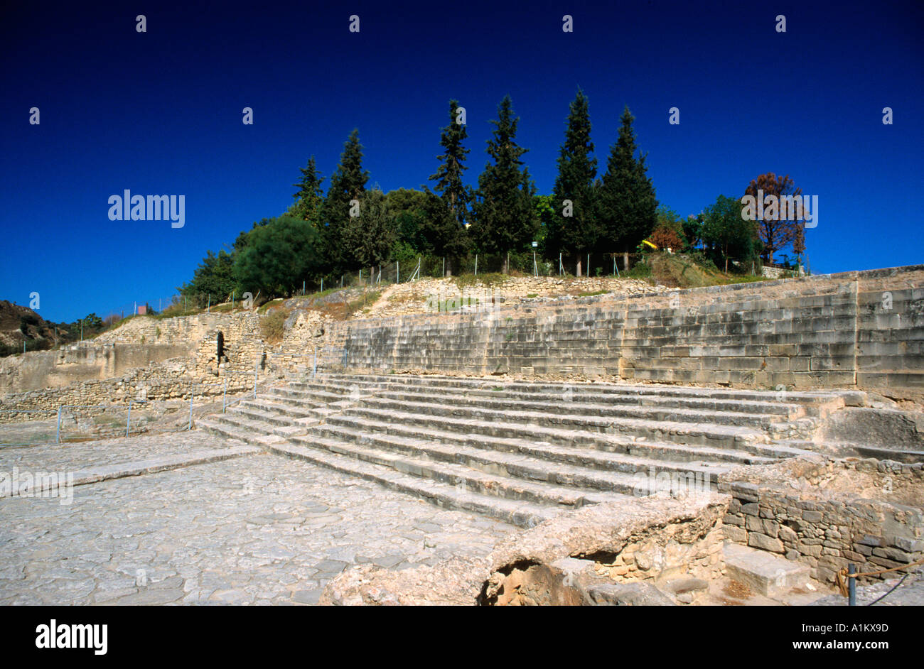 Φαιστός Phestos Festos Phaistos Crète Grèce Photo Stock - Alamy
