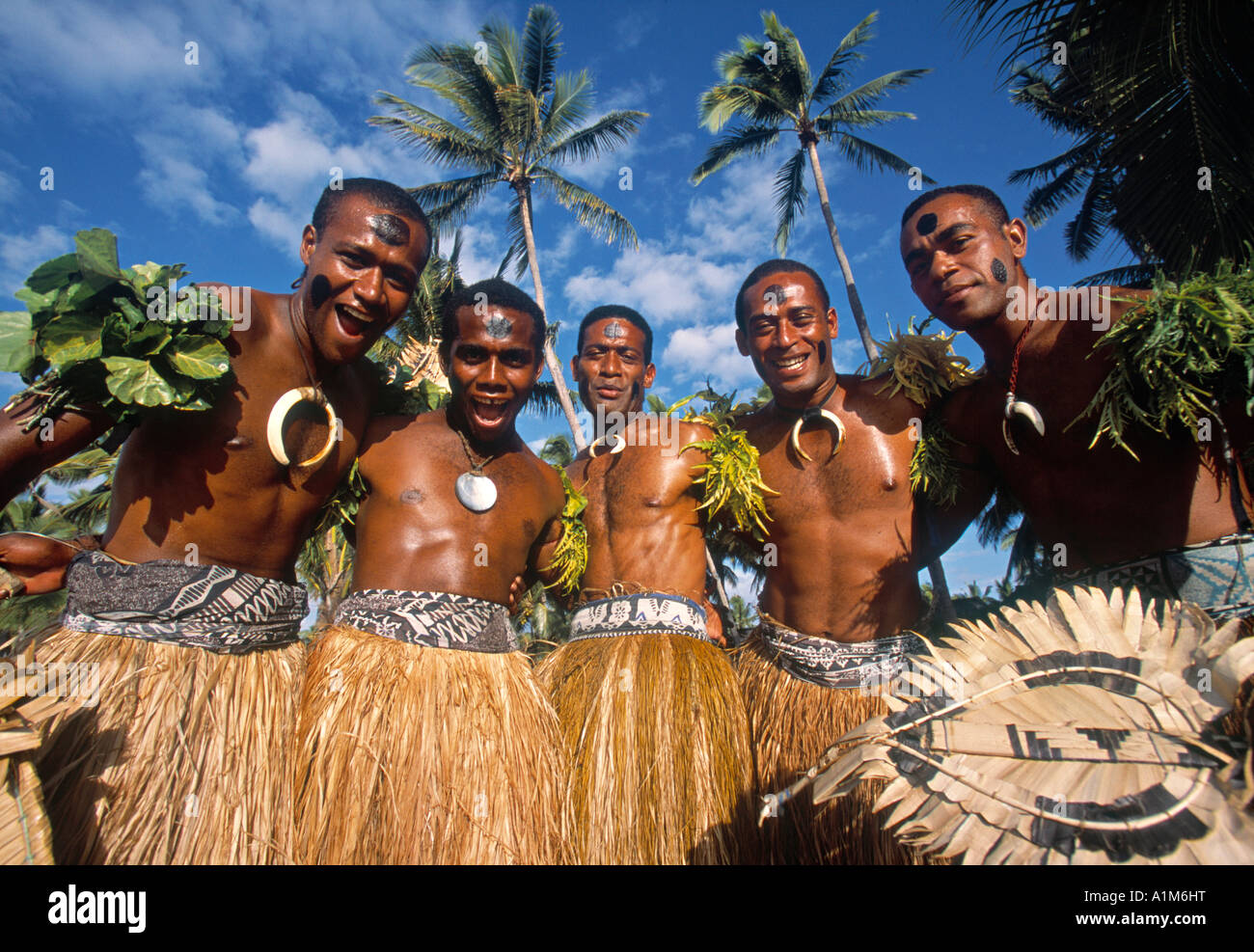 Fiji Fijian Traditional Costume Banque De Photographies Et Dimages à