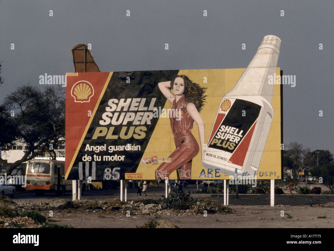 Motor oil advertising Banque de photographies et d’images à haute ...