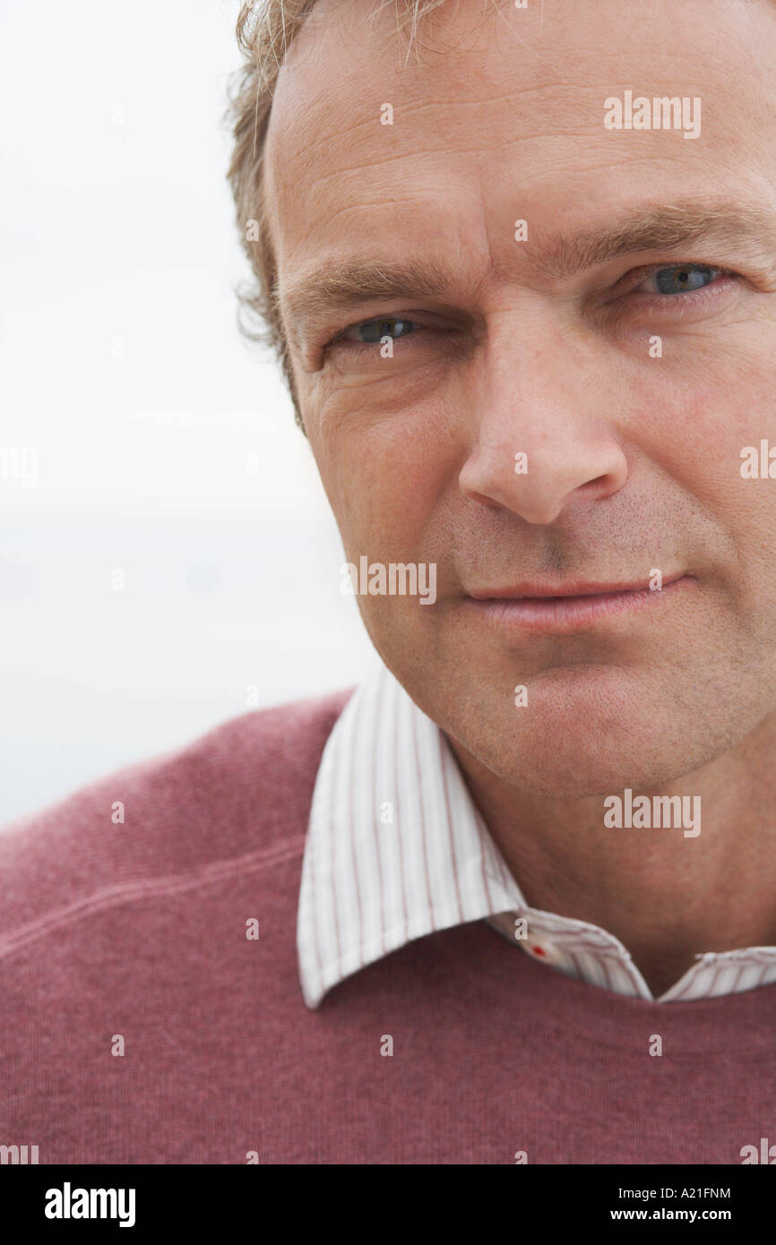 Handsome forty years old man Banque de photographies et d’images à ...
