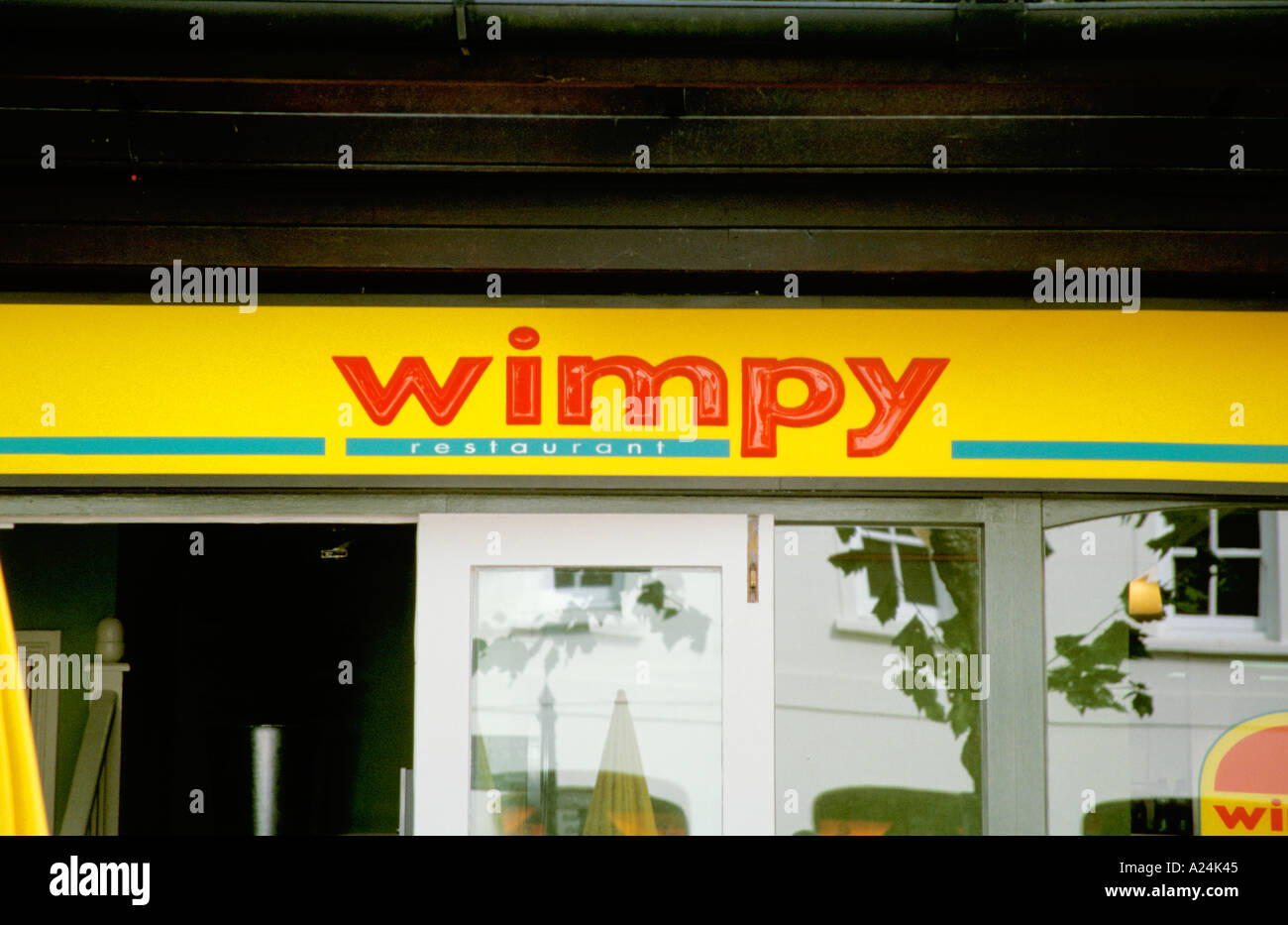 Wimpy fast food restaurant Banque de photographies et d’images à haute ...