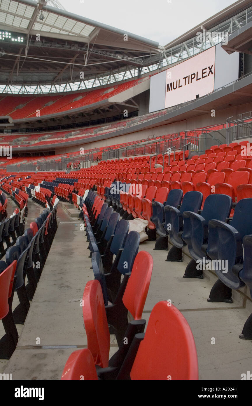 Disposition des sièges à l'interne, le nouveau stade de Wembley Photo ...