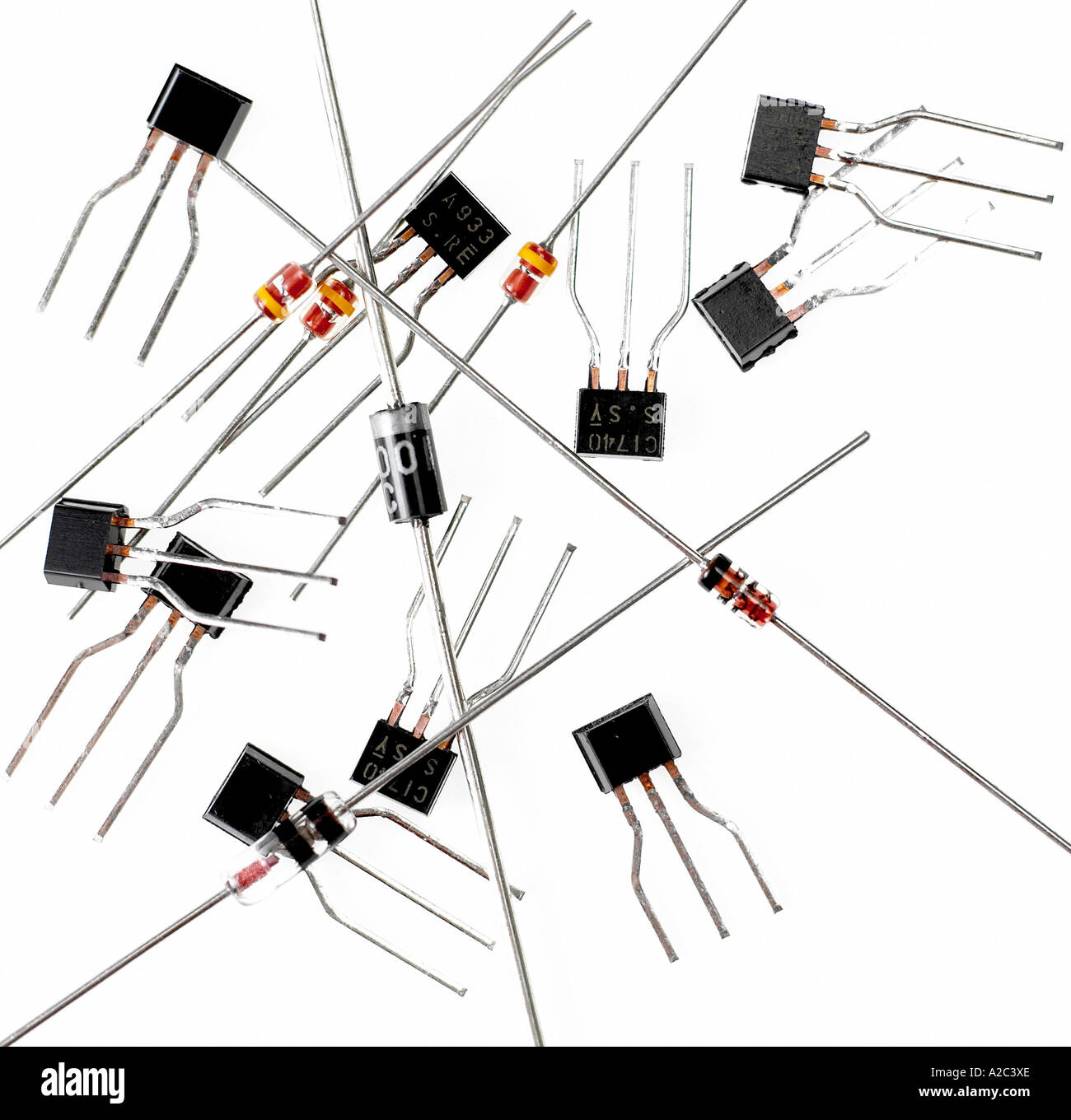 Transistors et diodes Banque de photographies et d’images à haute ...