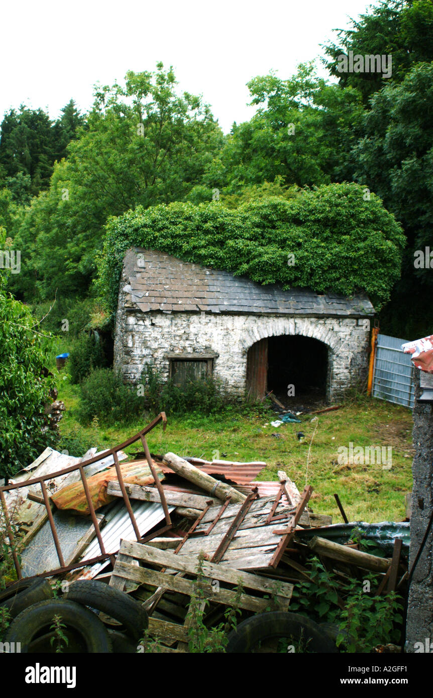 Traditional irish barn Banque de photographies et d’images à haute ...