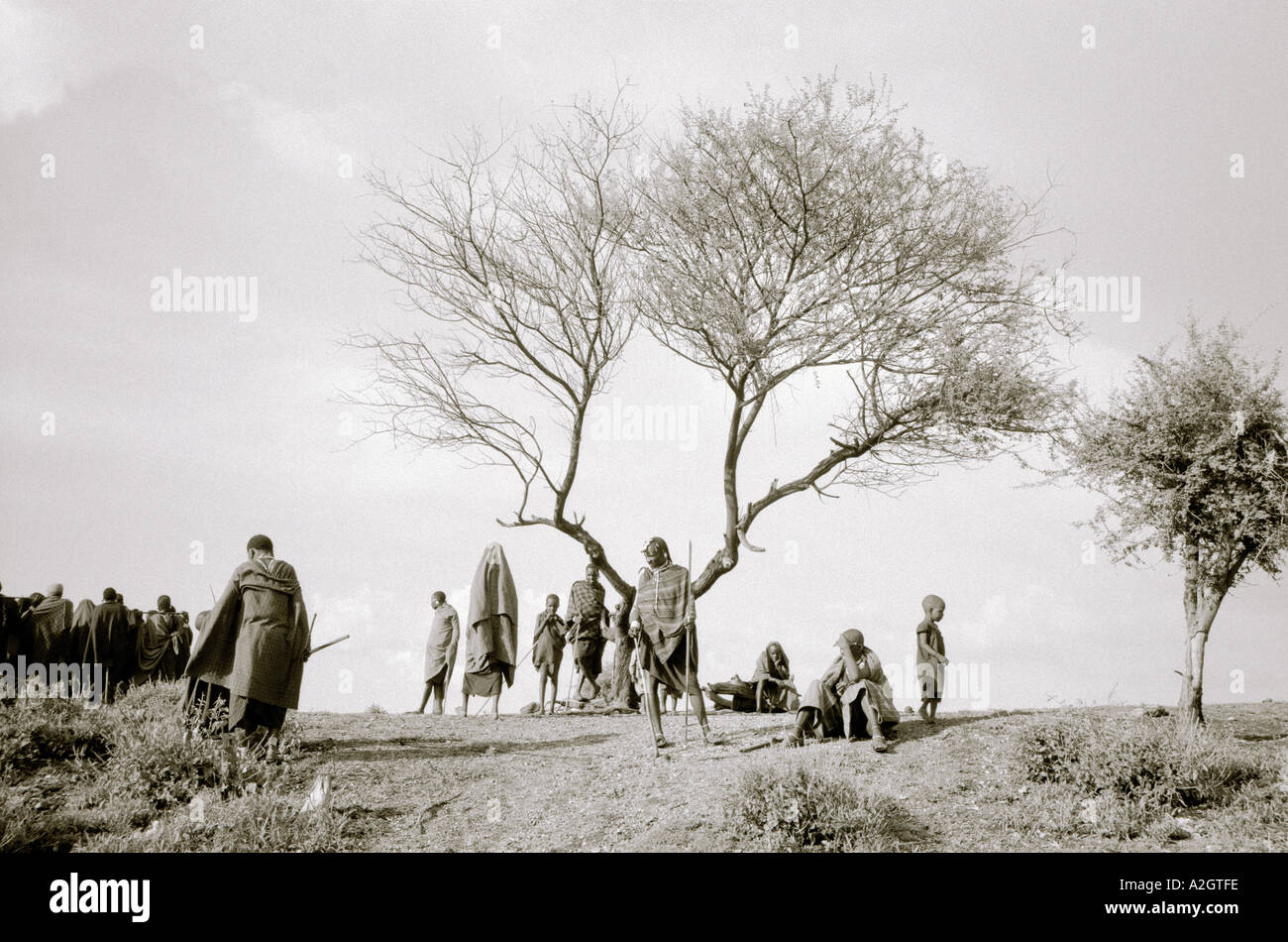 Village community meeting africa Banque de photographies et d’images à ...