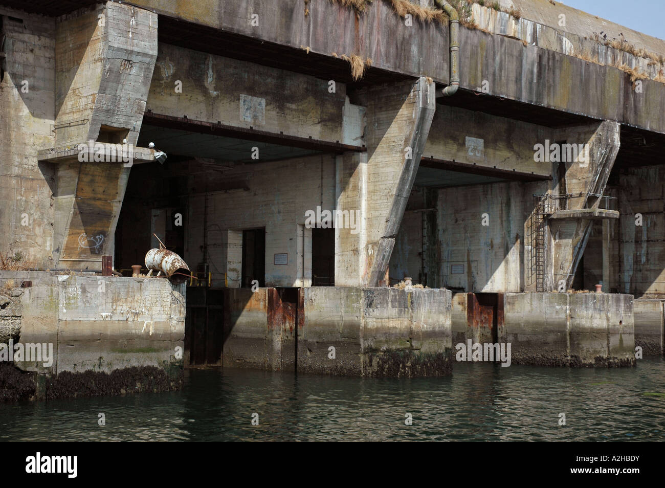 Base sous-marine de Kerman, K3 Le port de Lorient Bretagne Morbihan ...