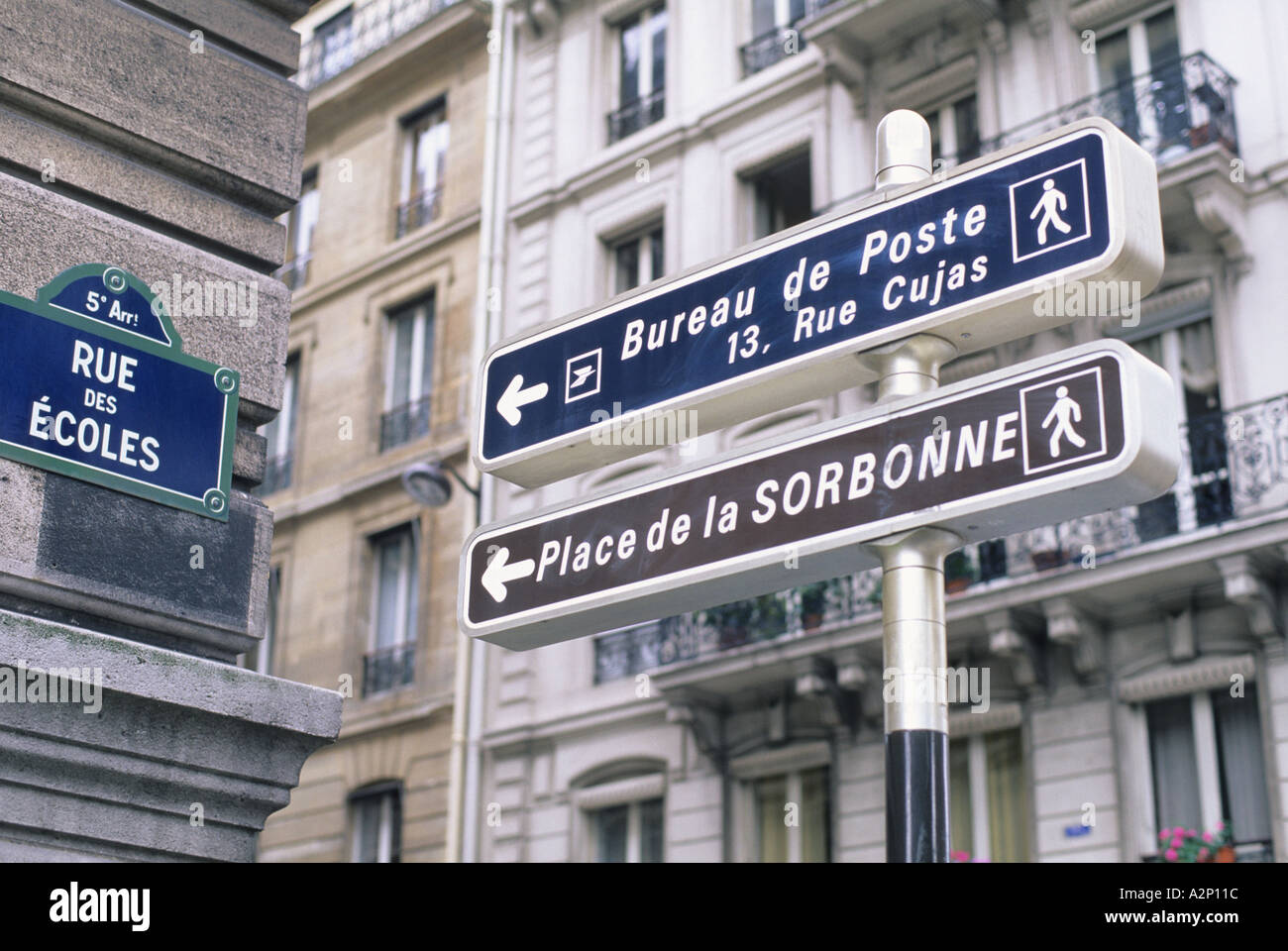 Panneaux directionnels à paris Banque de photographies et d’images à ...