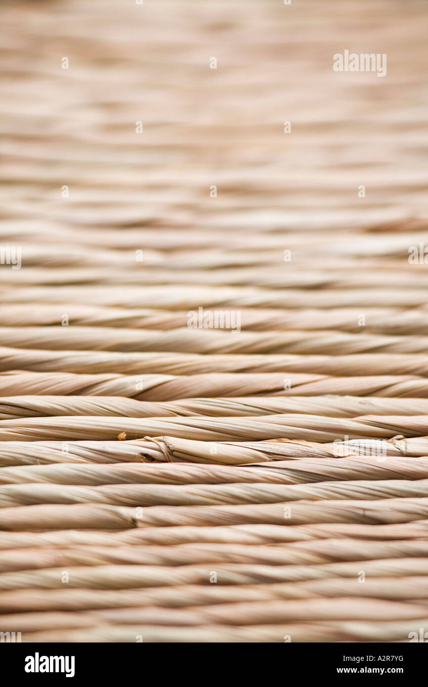 Patterns textures rafia chair cover Banque de photographies et d’images ...