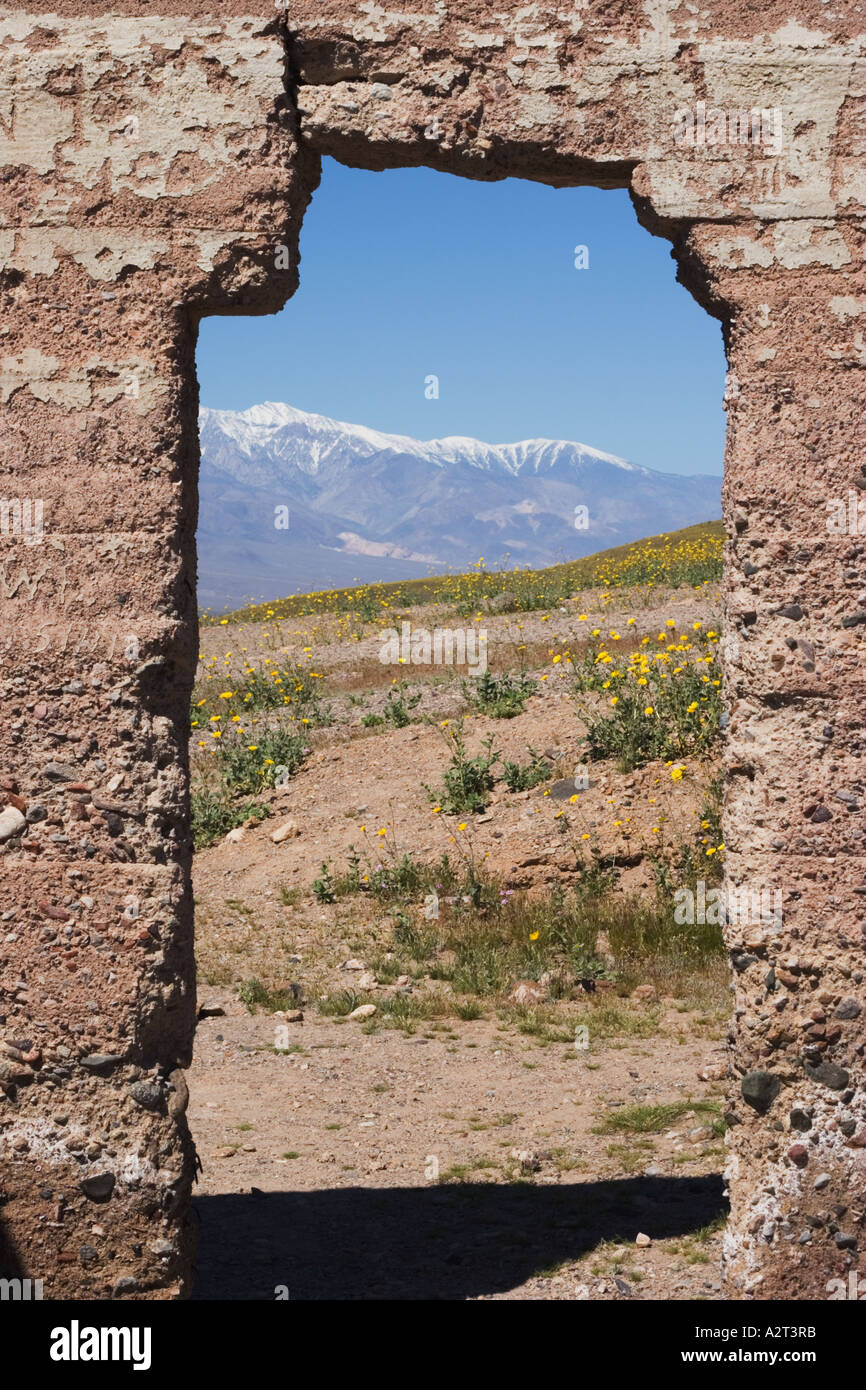 Ashford Mill Ruins à Death Valley National Park California United ...