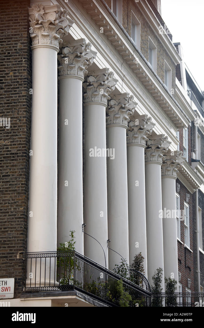 Victorian buildings london sw1 Banque de photographies et d’images à ...