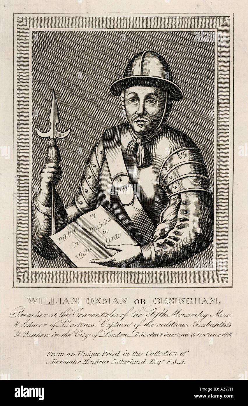 Fifth monarchy men Banque de photographies et d’images à haute ...