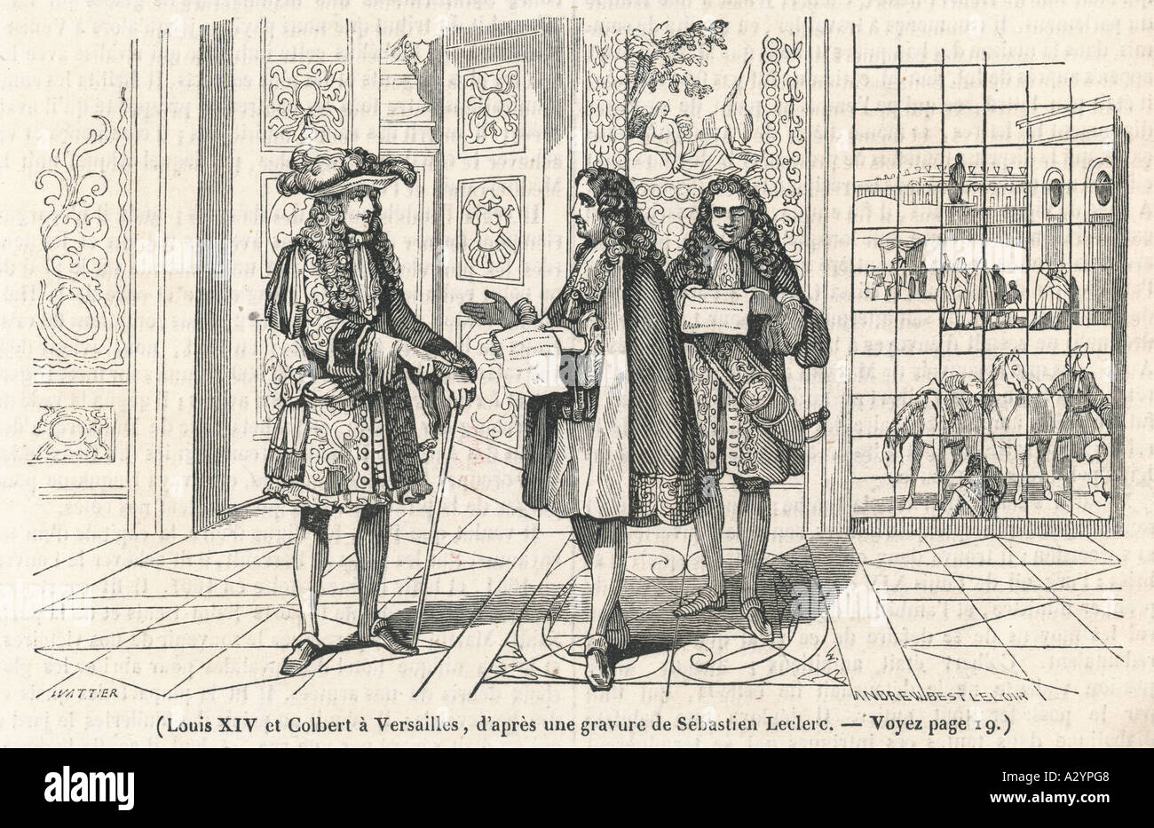 Colbert louis xiv Banque de photographies et d’images à haute ...