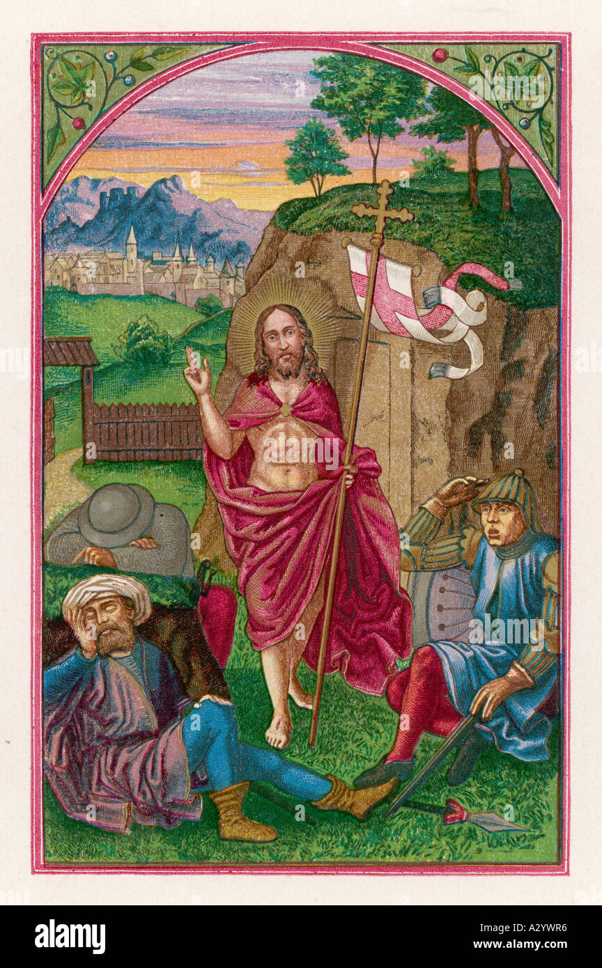 Jesus Resurrected Banque d'image et photos - Alamy