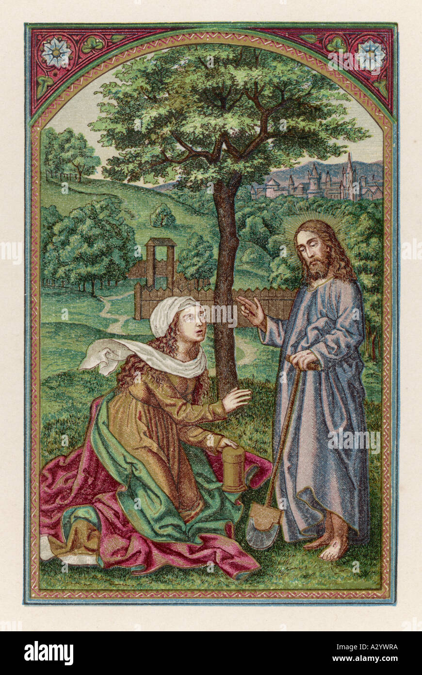 Jésus et marie ressuscite Banque de photographies et d’images à haute ...