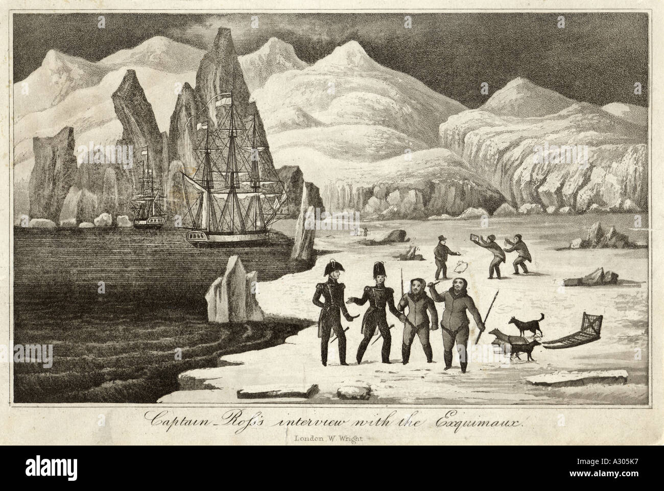 Esquimaux polaires Banque de photographies et d’images à haute ...