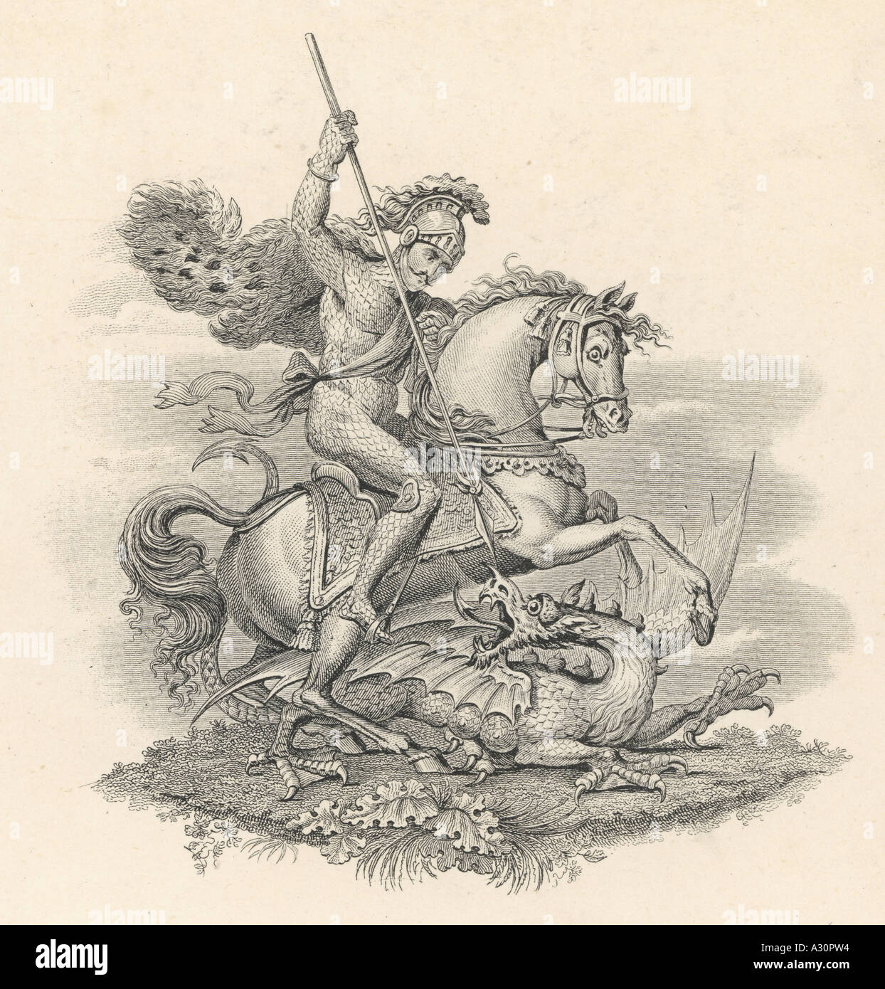 Chevalier saint george Banque de photographies et d’images à haute ...