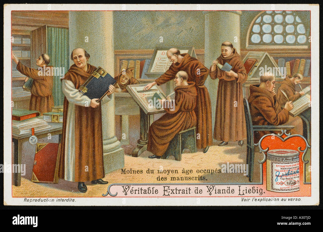 Scriptorium medieval Banque de photographies et d’images à haute ...