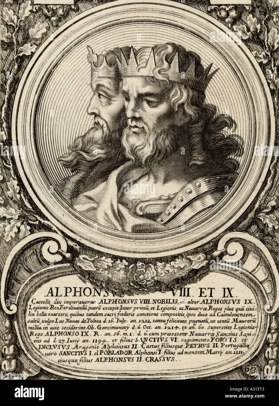 Alfonso viii Banque de photographies et d’images à haute résolution - Alamy