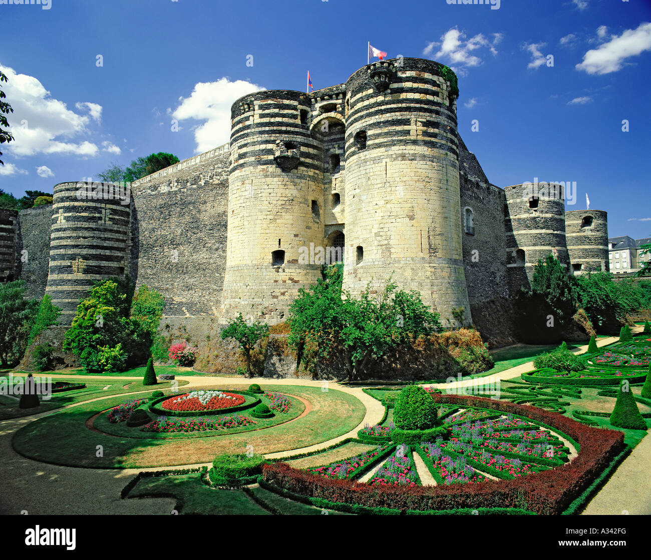 Château d angers Banque de photographies et d’images à haute résolution ...