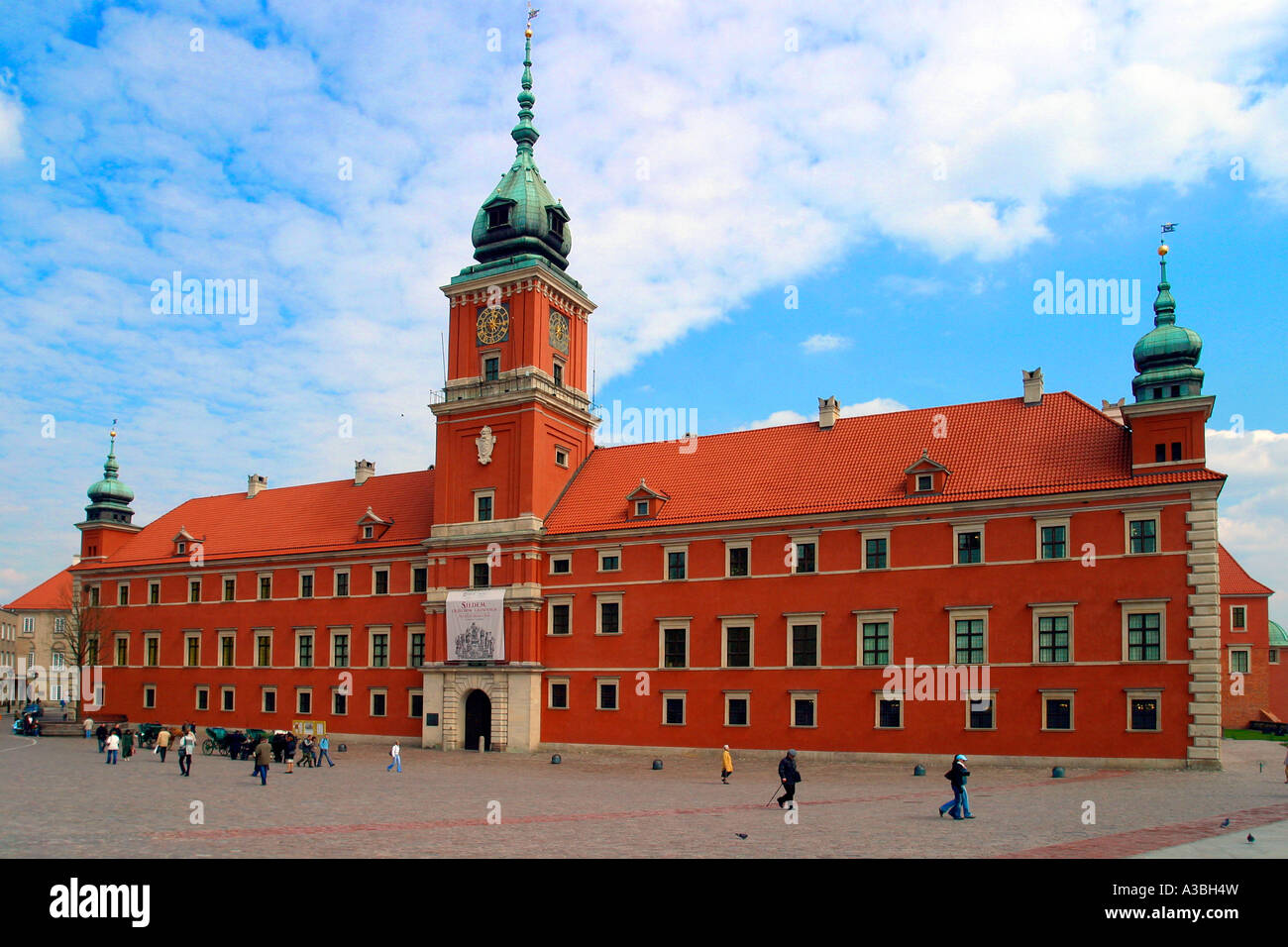 Le Palais Royal Place du Château Varsovie Pologne Photo Stock - Alamy