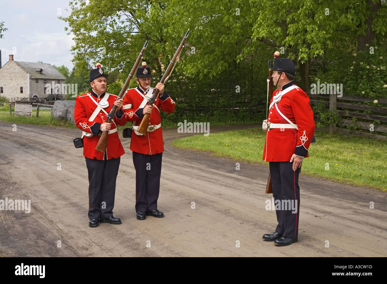 Canada Ontario Upper Canada Village living history museum circa 1860s ...