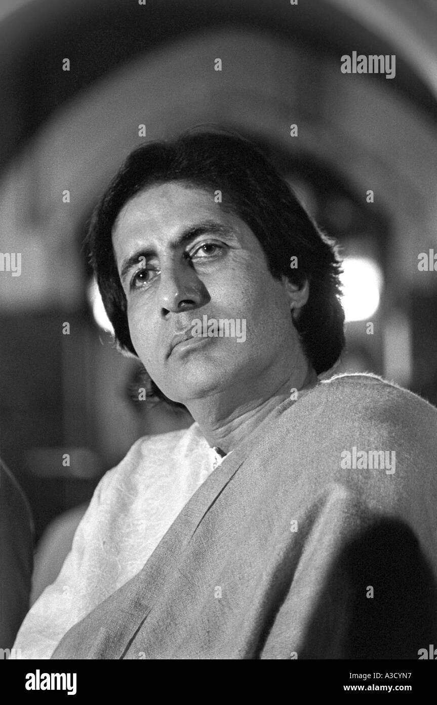 Indian movie star Banque d'images noir et blanc - Alamy