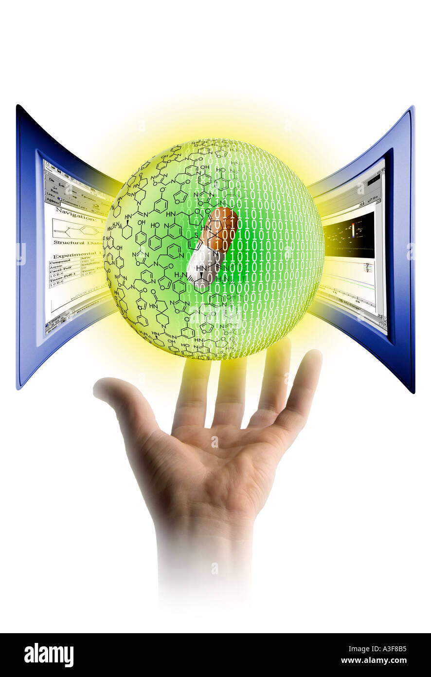 Bio ordinateurs Banque d'images détourées - Alamy