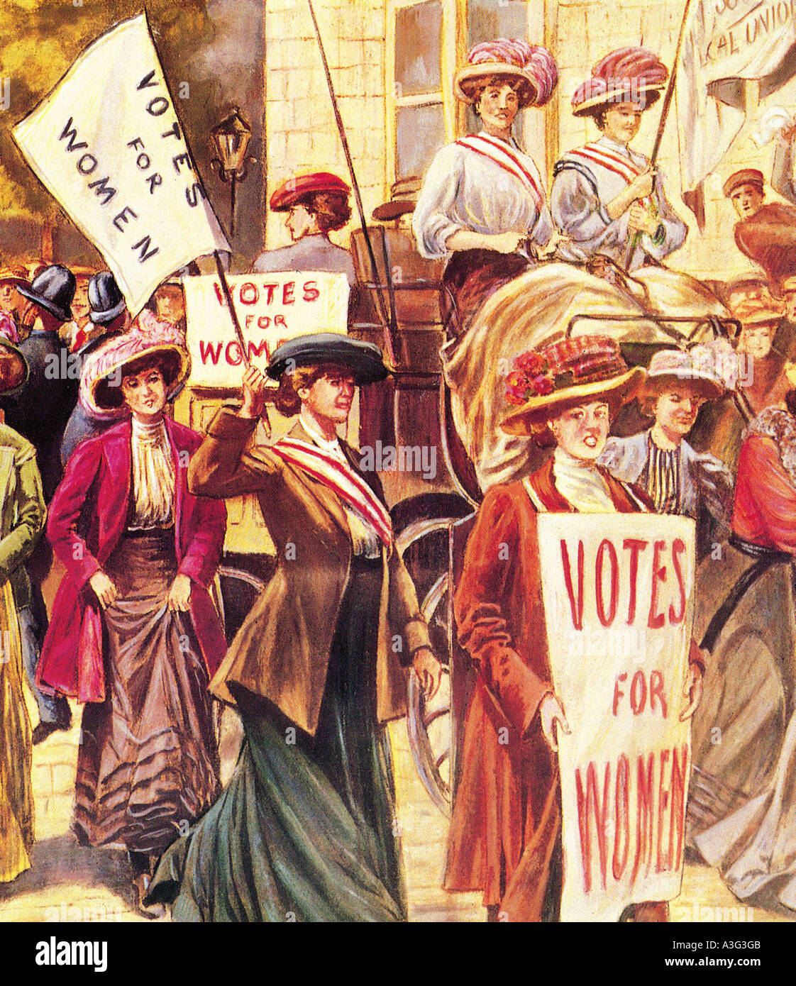 Les suffragettes americaines Banque de photographies et d’images à ...