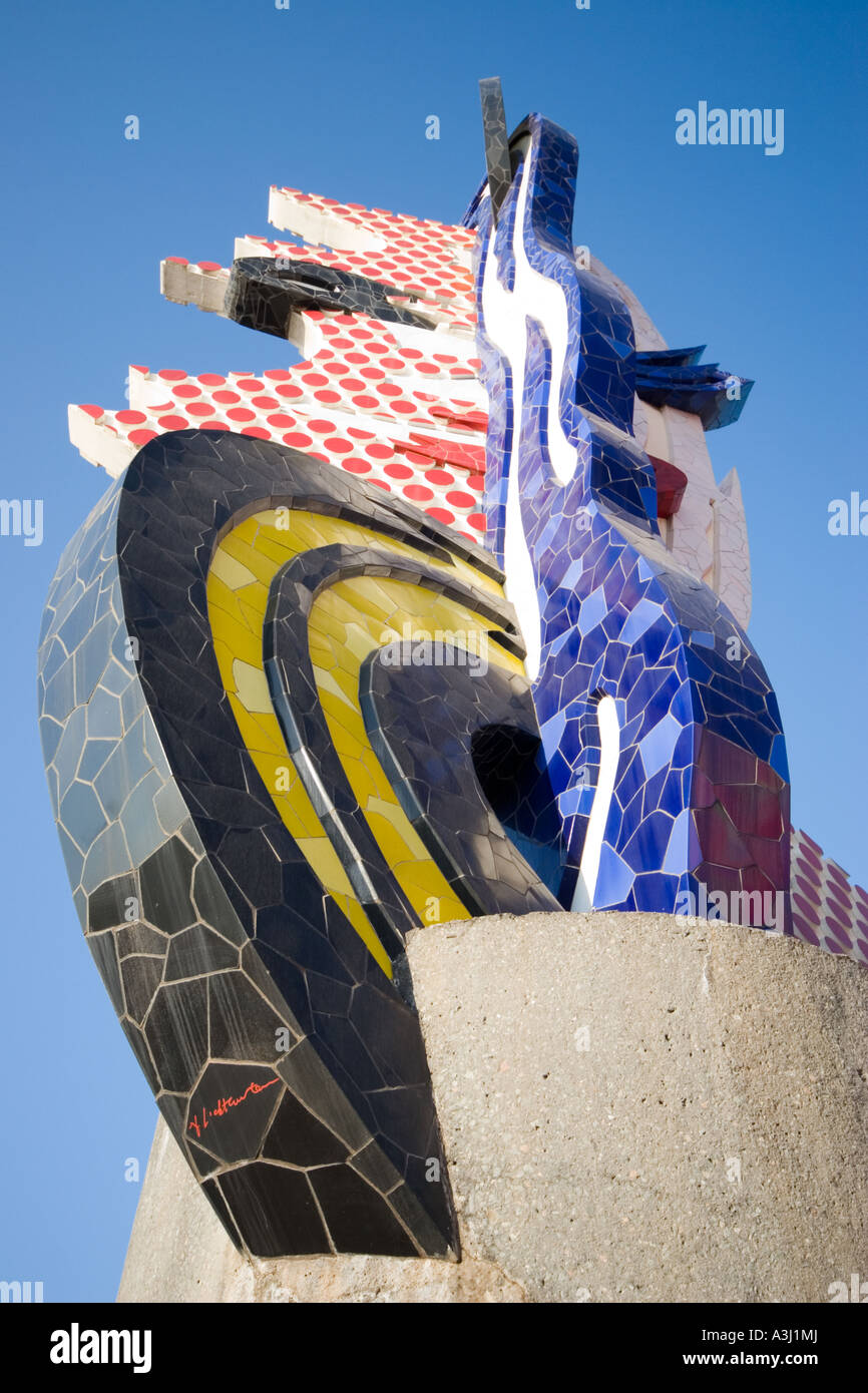 Sculpture de roy lichtenstein Banque de photographies et d’images à ...
