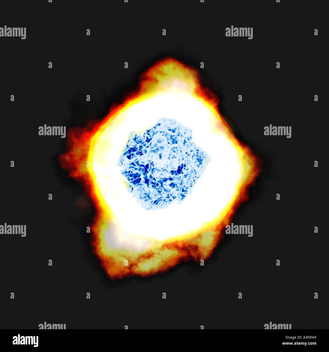 Explosion galactique Banque de photographies et d’images à haute ...