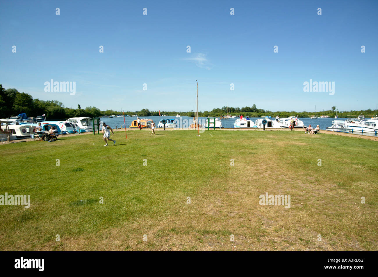 Visitare le broads della norfolk Banque de photographies et d’images à ...